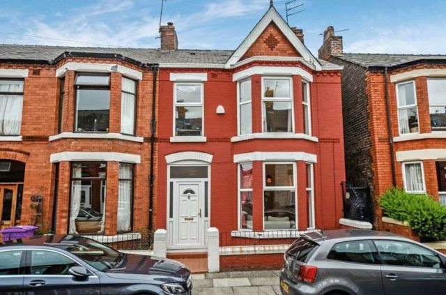 Brookdale Road Liverpool 3 Bedroom Terraced For Sale L15